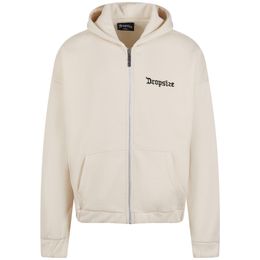 Dropsize Sweatjacke Herren Gr&ouml;&szlig;e XXL creme / schwarz