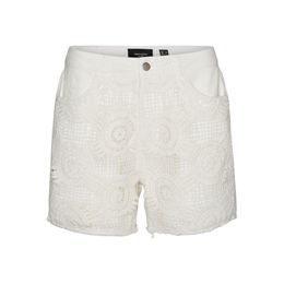 V&eacute;ro Moda Vero Moda Shorts 'ZURI' Damen Gr&ouml;&szlig;e 40 wei&szlig;