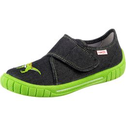 Superfit Slippers 'Bill' boy size 32 Neon green / Fire red / mottled black / White