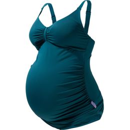 Petit Amour Umstand Tankini 'Amanda' Damen Gr&ouml;&szlig;e XL petrol