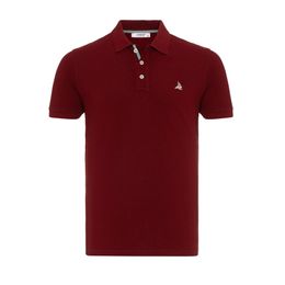 By Diess Collection Shirt Herren Gr&ouml;&szlig;e L bordeaux / wei&szlig;