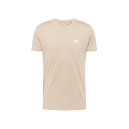 Alpha Industries T-Shirt Herren Gr&ouml;&szlig;e XXL sand / wei&szlig;