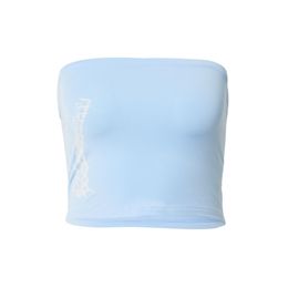florence by mills Exclusive For About You Top 'Hot Nights' Damen Gr&ouml;&szlig;e XL hellblau / offwhite