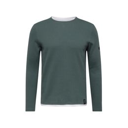 Key Largo Pullover 'STEFANO' Herren Gr&ouml;&szlig;e XXL dunkelgr&uuml;n / wei&szlig;
