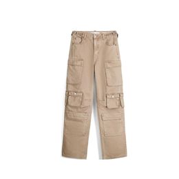 Bershka Hose Damen Gr&ouml;&szlig;e 40 hellbraun