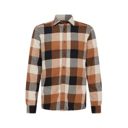 Only & Sons Only & Sons Hemd 'Gudmund' Herren Gr&ouml;&szlig;e XL beige / hellbraun / grau / schwarz