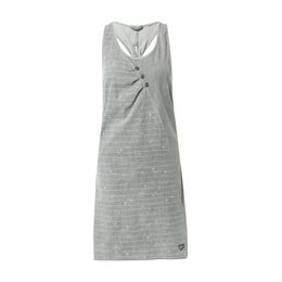 alife and kickin Alife & Kickin Kleid 'CameronAK' Damen Gr&ouml;&szlig;e 34 grey denim / wei&szlig; Winterkleid