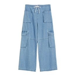 Bershka Jeans Damen Gr&ouml;&szlig;e 32/33 blue denim