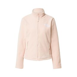 Lake View Fleecejacke 'Daniela' Damen Gr&ouml;&szlig;e XS puder / wei&szlig;