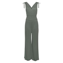 Lascana Jumpsuit Damen Gr&ouml;&szlig;e S dunkelgr&uuml;n