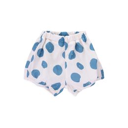 KNOT Shorts 'Liz' Gr&ouml;&szlig;e 86 cyanblau / wei&szlig;