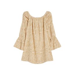 Bershka Kleid Damen Gr&ouml;&szlig;e 42 camel / kitt Winterkleid