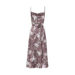 S&aacute;vel Kleid 'LILI' Damen Gr&ouml;&szlig;e 40 mokka / wei&szlig; Sommerkleid