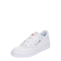 Reebok Sneaker 'Club C 85' Damen Gr&ouml;&szlig;e 36/36.5 grau / rot / wei&szlig; Sommerschuhe