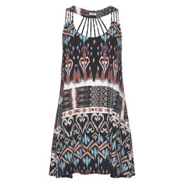 Buffalo Beach Dress female size 40 Blue / Red / Black / White