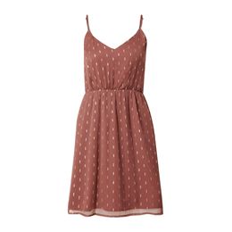 ABOUT YOU Kleid 'Bettina' Damen Gr&ouml;&szlig;e 36 rostrot / silber Sommerkleid