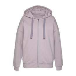 Lascana Sweatjacke Damen Gr&ouml;&szlig;e M beige