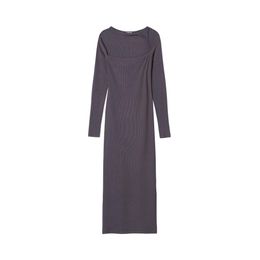 Bershka Kleid Damen Gr&ouml;&szlig;e 34 dunkelgrau Winterkleid