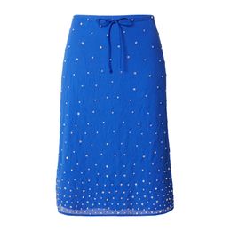 About You X Emili Sindlev Rock 'Valeria' Damen Gr&ouml;&szlig;e 40 blau / transparent