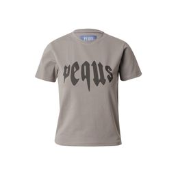 PEQUS T-Shirt Damen Gr&ouml;&szlig;e L grau / schwarz