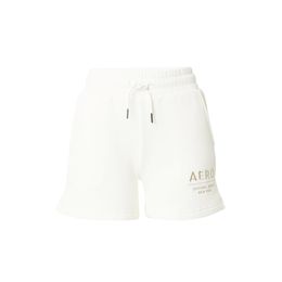 A&eacute;ropostale Shorts Damen Gr&ouml;&szlig;e 40 braun / offwhite