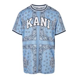 Karl Kani T-Shirt Herren Gr&ouml;&szlig;e XXS blau / schwarz / wei&szlig;