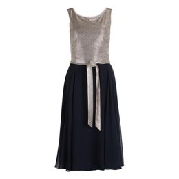 Vera Mont Cocktailkleid Damen Gr&ouml;&szlig;e 40 navy / silber