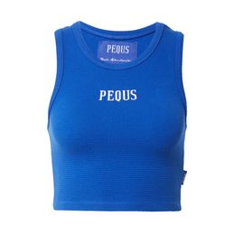 PEQUS Top Damen Gr&ouml;&szlig;e L royalblau / wei&szlig;