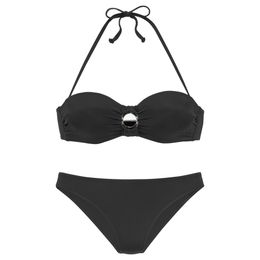 JETTE Bikini Damen Gr&ouml;&szlig;e XXS schwarz