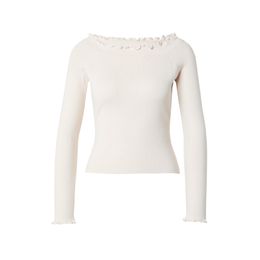 ABOUT YOU Shirt 'Sally' Damen Gr&ouml;&szlig;e L creme / wei&szlig;