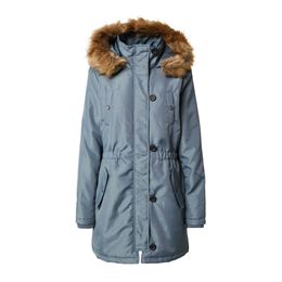 ABOUT YOU Parka 'Fanny' Damen Gr&ouml;&szlig;e L rauchblau / hellbraun