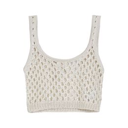 Bershka Top Damen Gr&ouml;&szlig;e L beige