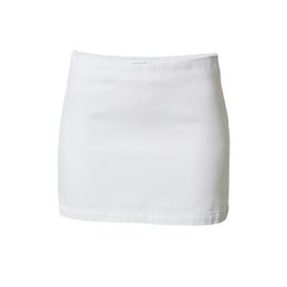 EDITED Rock 'Enie' Damen Gr&ouml;&szlig;e 38 white denim