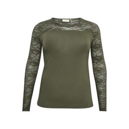 Kaffe Curve Shirt 'laura' Damen Gr&ouml;&szlig;e S oliv