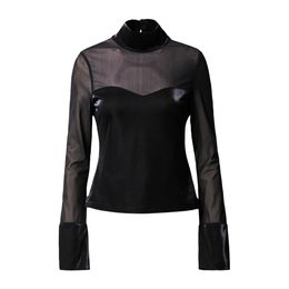 Katy Perry Exclusive For About You Shirt 'Eleni' Damen Gr&ouml;&szlig;e M schwarz