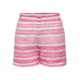 Only Shorts 'NORA' Damen Gr&ouml;&szlig;e 38 pink / wei&szlig;