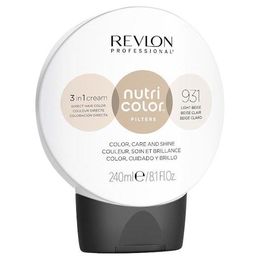 Revlon Professional Haarfarbe & Haartönung Nutri Color Filters 931 Light Beige