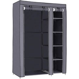 Songmics XL Garderobe Stoffschrank 175 x 110 x 45 cm