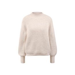 Tchibo Strickpullover - Weiss/Meliert - Gr.: M