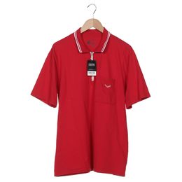 TRIGEMA Herren Poloshirt, rot, Gr. 54