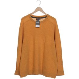 LANDS' END Lands End Herren Pullover, orange, Gr. 56