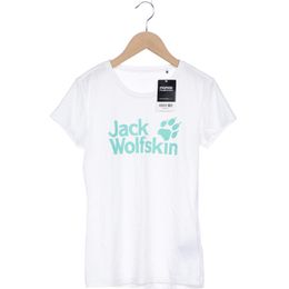 Jack Wolfskin Damen T-Shirt, weiß, Gr. 34