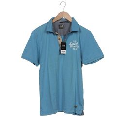 s.Oliver Herren Poloshirt, blau, Gr. 52