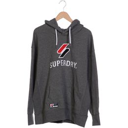 Superdry Herren Kapuzenpullover, grau, Gr. 48