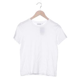 Calvin Klein Damen T-Shirt, weiß, Gr. 34