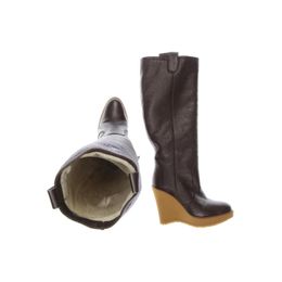 Bally Damen Stiefel, braun, Gr. 35