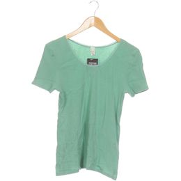 hessnatur Damen T-Shirt, türkis, Gr. 42