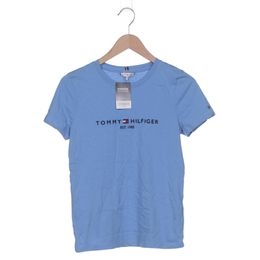 Tommy Hilfiger Damen T-Shirt, blau, Gr. 36