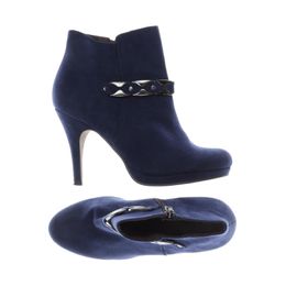 Tamaris Damen Stiefelette, blau, Gr. 37