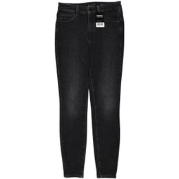 Massimo Dutti Damen Jeans, schwarz, Gr. 40